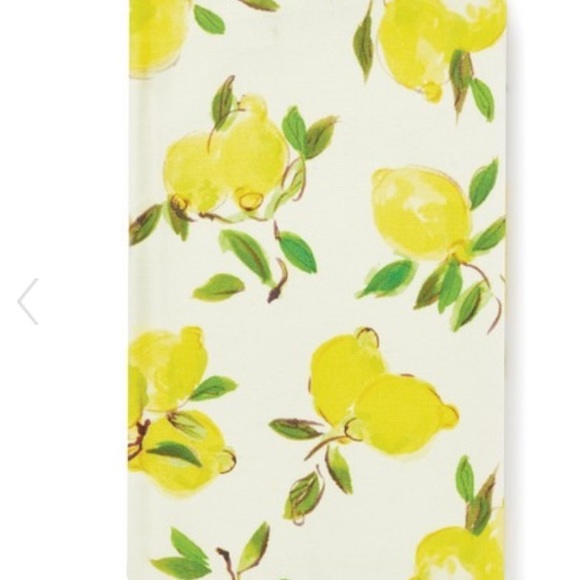 kate spade | Office | Kate Spade Linen Lemons Journalnwt | Poshmark